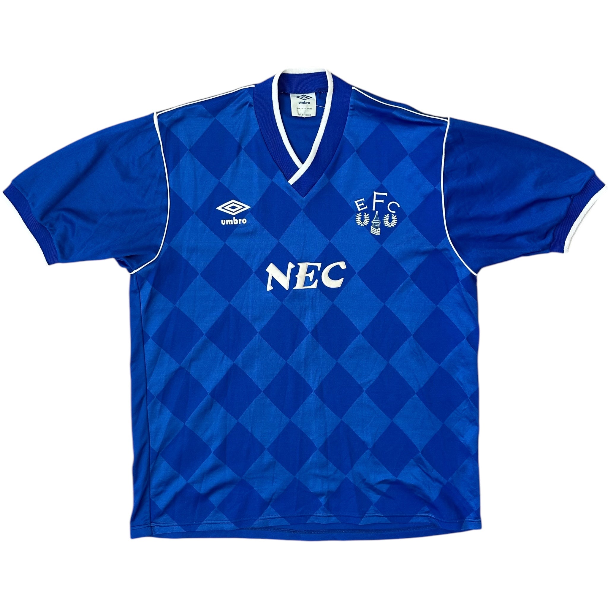 1986-89 Everton Umbro Home Shirt Size M – Vintageauthenticretro